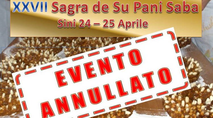 Sagra de su Pani Saba 2020 a Sini - ANNULLATA