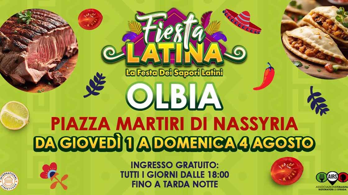 Fiesta Latina Olbia 2024, scopri il programma dal 1 al 4 agosto!